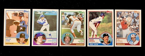 1983 Topps Baseball Complete Set (1-792) Hand Collated From Vending ...