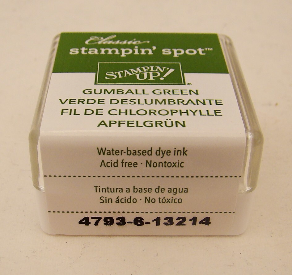 STAMPIN' Up! Gumball Green 132926 CLASSIC STAMPIN' SPOT 4 Stamp Pads ...