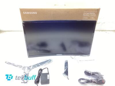 Samsung CF396 23.5" Full HD Curved LED Monitor, 1920 x 1080 ...