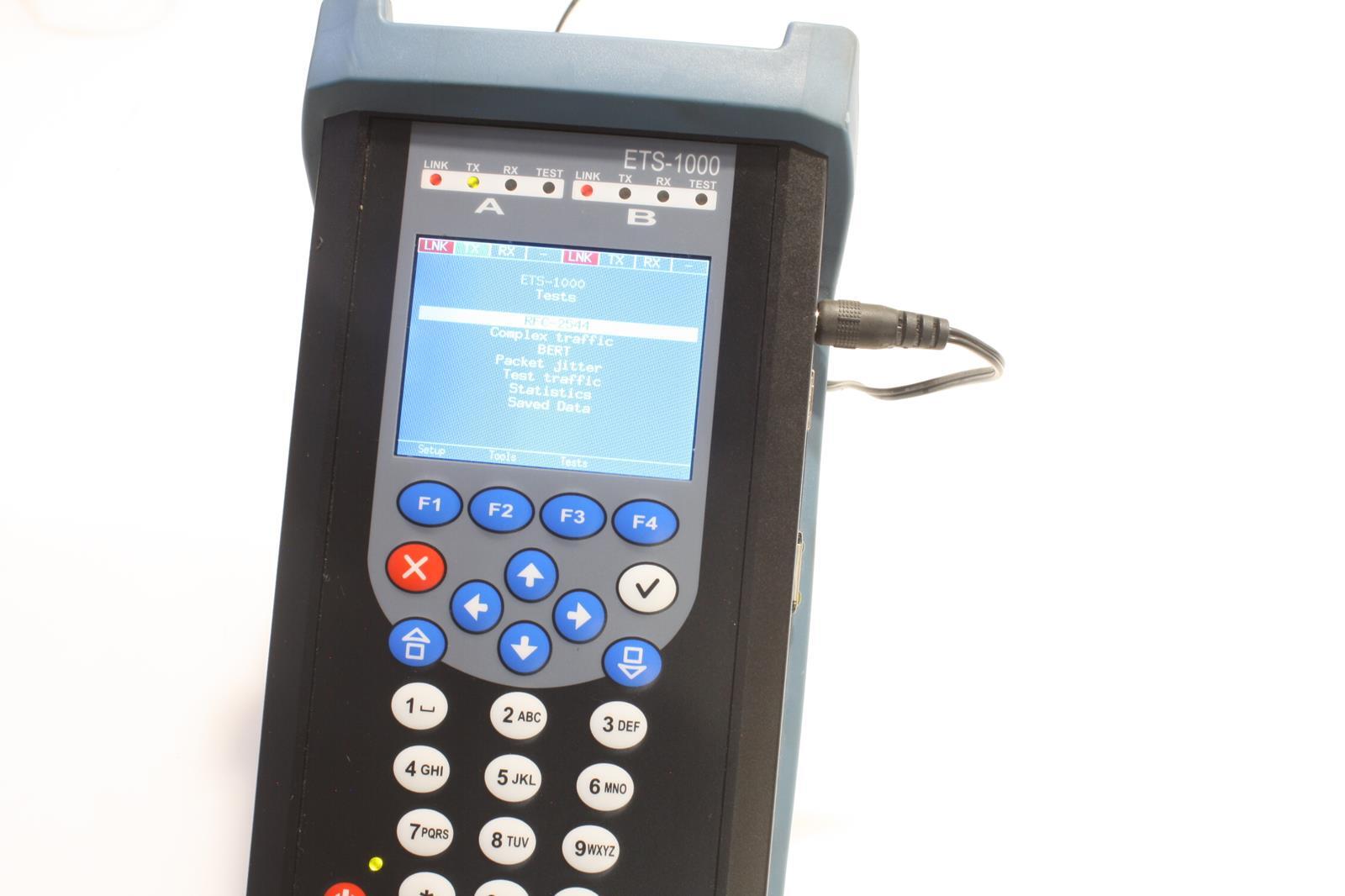 Exfo+ETS-1000+1G+Network+Tester+-+Ethernet+Fiber+Analyzer for sale ...