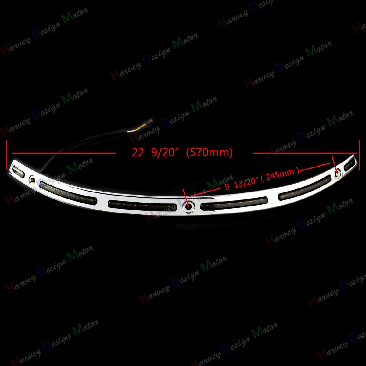 Motorcycle Lighted Windshield Molding Motorcycle Windshield Trim And