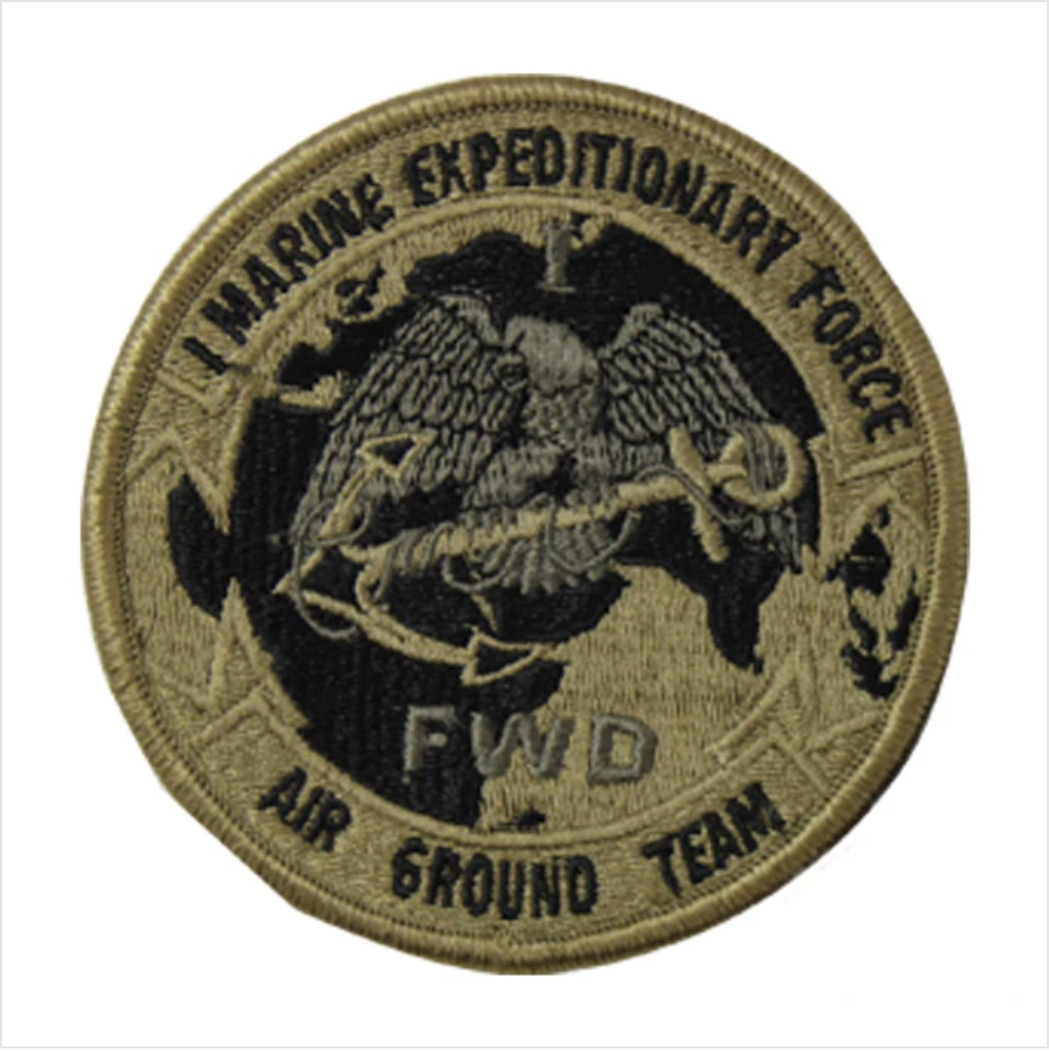 GENUINE U.S. MARINE CORPS PATCH: FIRST MARINE EXPEDITIONARY FORCE ...