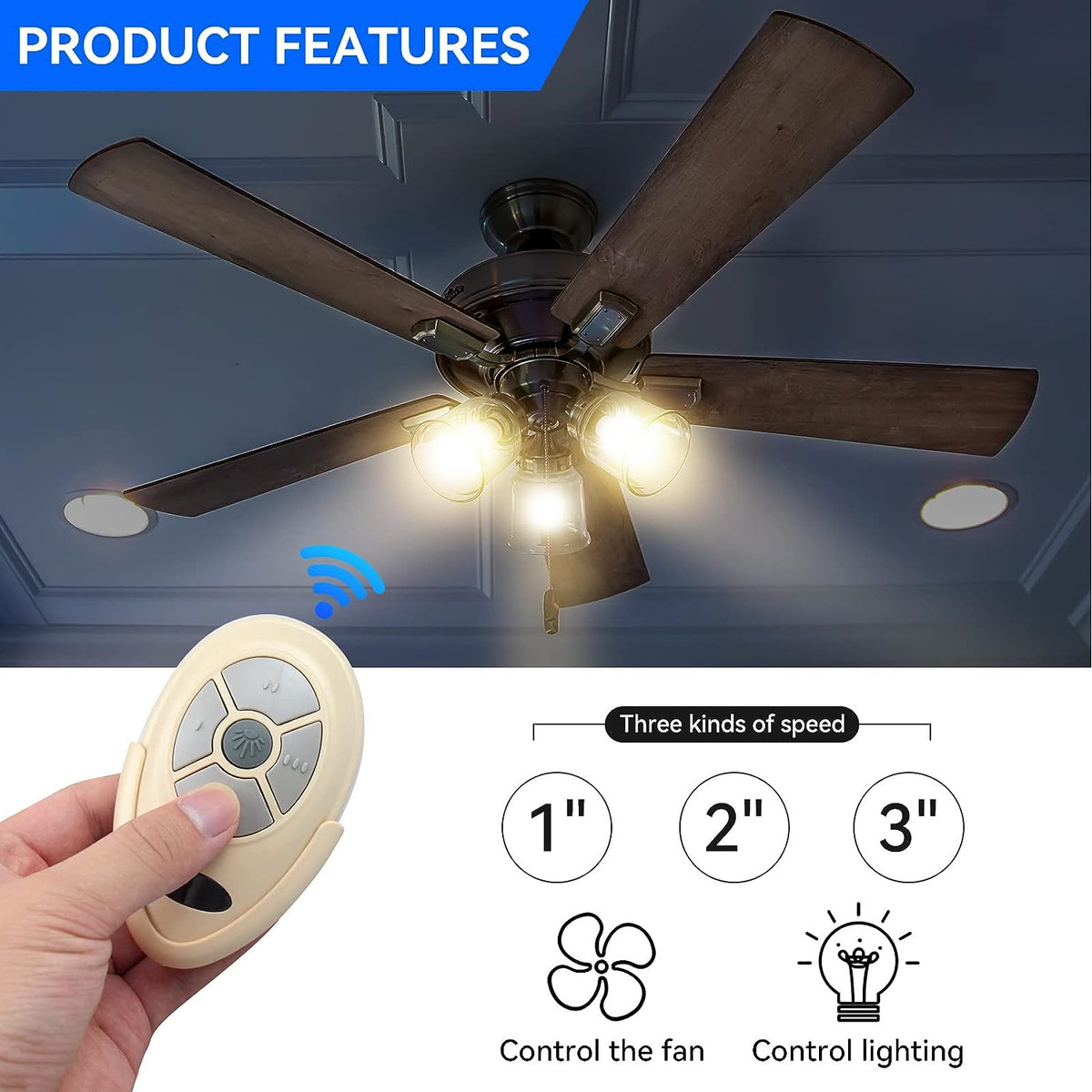Allen And Roth Ceiling Fan Light Kit | Shelly Lighting