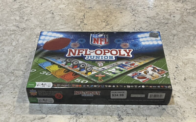 NFL-opoly Junior Football Board Game for Kids by MasterPieces Inc. | eBay