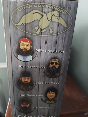 Complete Set Of Duck Dynasty Bobblehead Toys. Willie, Kay, Jase, Phil ...