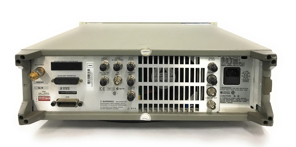 HP Agilent 83752A Synthesized Sweep Generator 10MHz-20GHz w/ Options ...