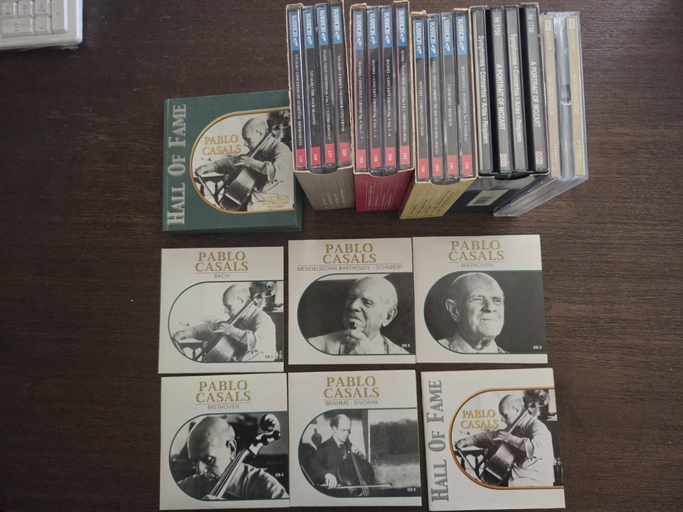Classical Music CD Lot, (Sony, Naxos, Phillips, EMI, Nimbus, Deutsche ...