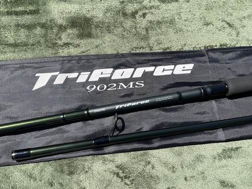 DAIWA TRIFORCE 9’ Spinning Fishing Rod Pike Zander Perch Bass Lure ...