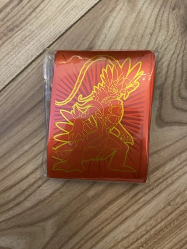 New 65x Koraidon Red & Gold Scarlet and Violet Pokemon Card Sleeves ...