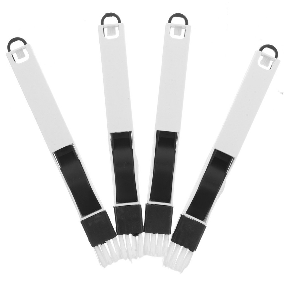4pcs Window Groove Brushes Plastic Multi Purpose Cleaning Tool for ...