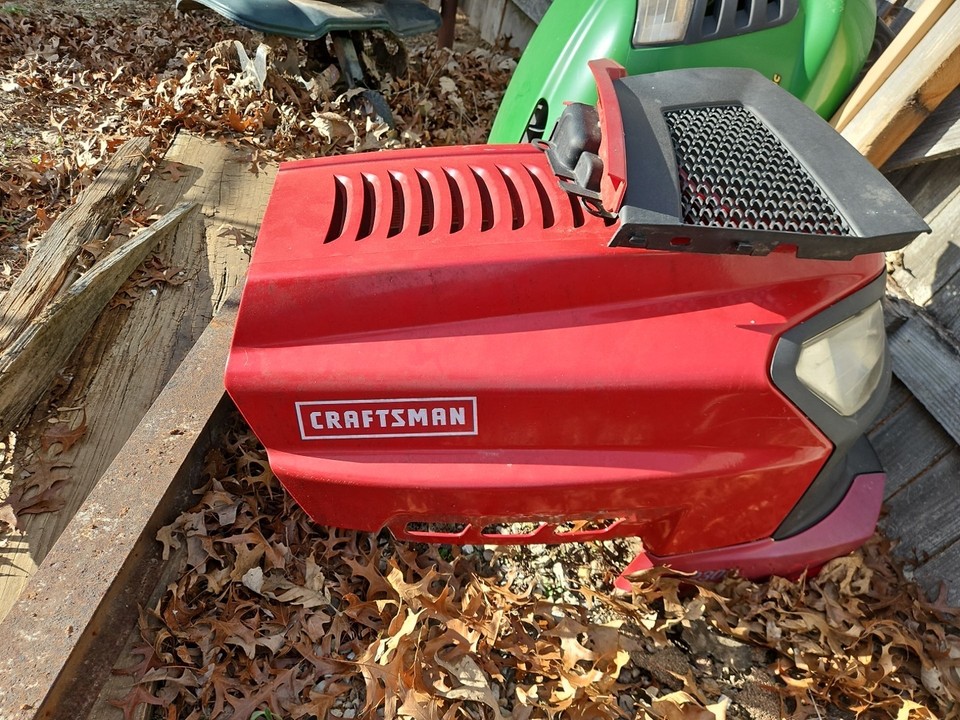 Craftsman T1600 247.203740 MTD Lawn Tractor Hood Assembly 783-08259 | eBay