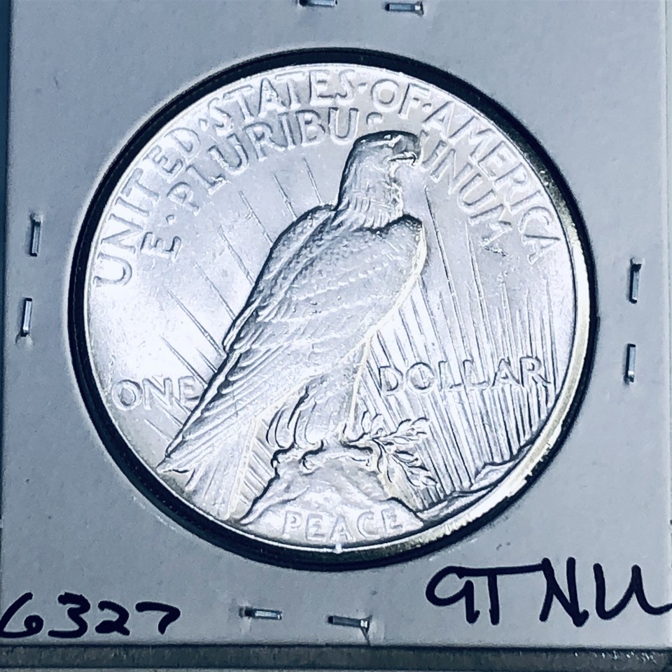 1927 P BU GEM PEACE SILVER DOLLAR UNC MS+++ U.S. MINT RARE KEY COIN ...