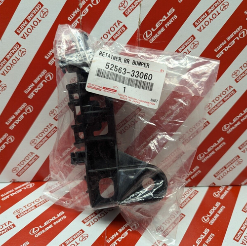 52563-33060 Left Rear Bumper Upper Retainer - 2018-2019 Camry - Genuine ...
