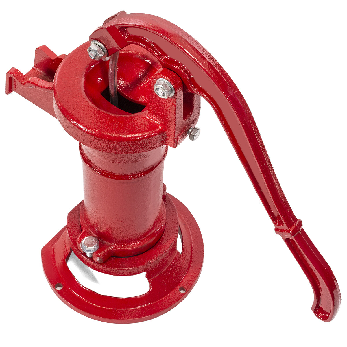 25' ft Antique Pitcher Hand Pump Red Operated Lift Patio Outdoor Well ...