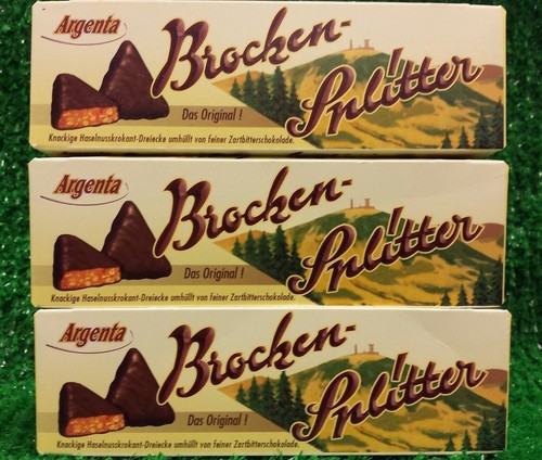 (68,80€/kg) 3 x Argenta BROCKENSPLITTER -Krokant OSTPRODUKT kostenloser ...