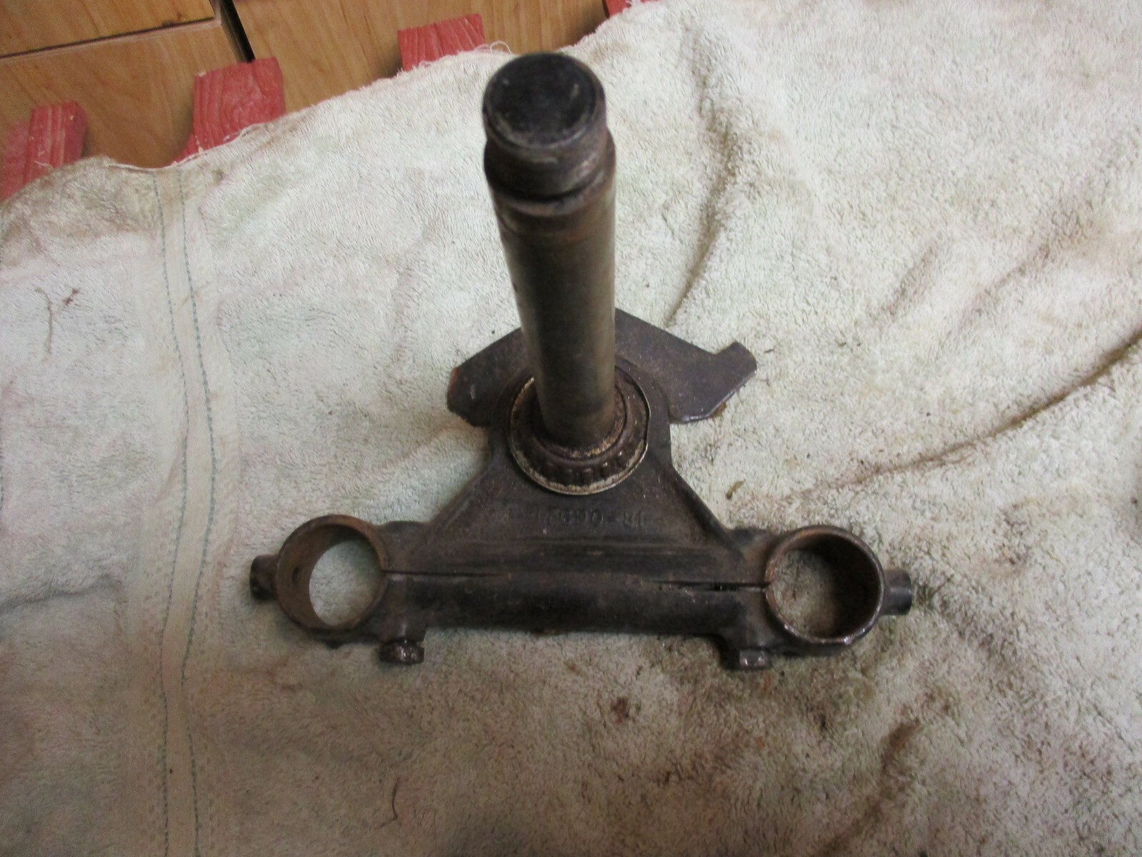 HARLEY CHOPPER BOBBER SHOVELHEAD SPORTSTER NARROW GLIDE TRIPLE TREE OEM ...