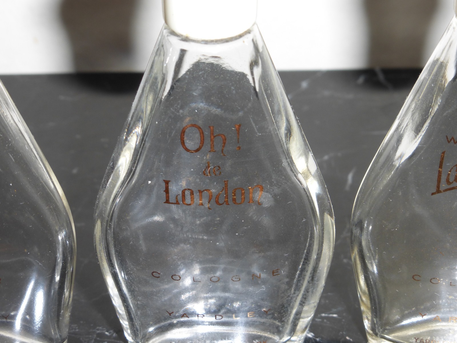 3 Vintage Yardley Bottles Oh! de London, White Lavender and Bond Street ...
