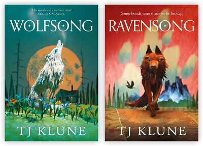Wolf song & Ravensong by TJ Klune 2 book collection set NEW PAPERBACK ...
