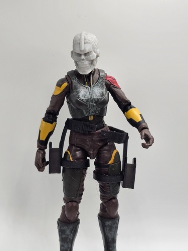 3d Printed FEMALE RANGE VIPER EVY HEAD 1:12 6" GI Joe Classified/Marvel ...