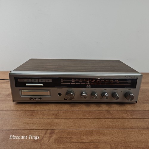 VTG Panasonic SE-8147D PLL Multiplex Circuit Stereo Receiver 8 Track AM ...