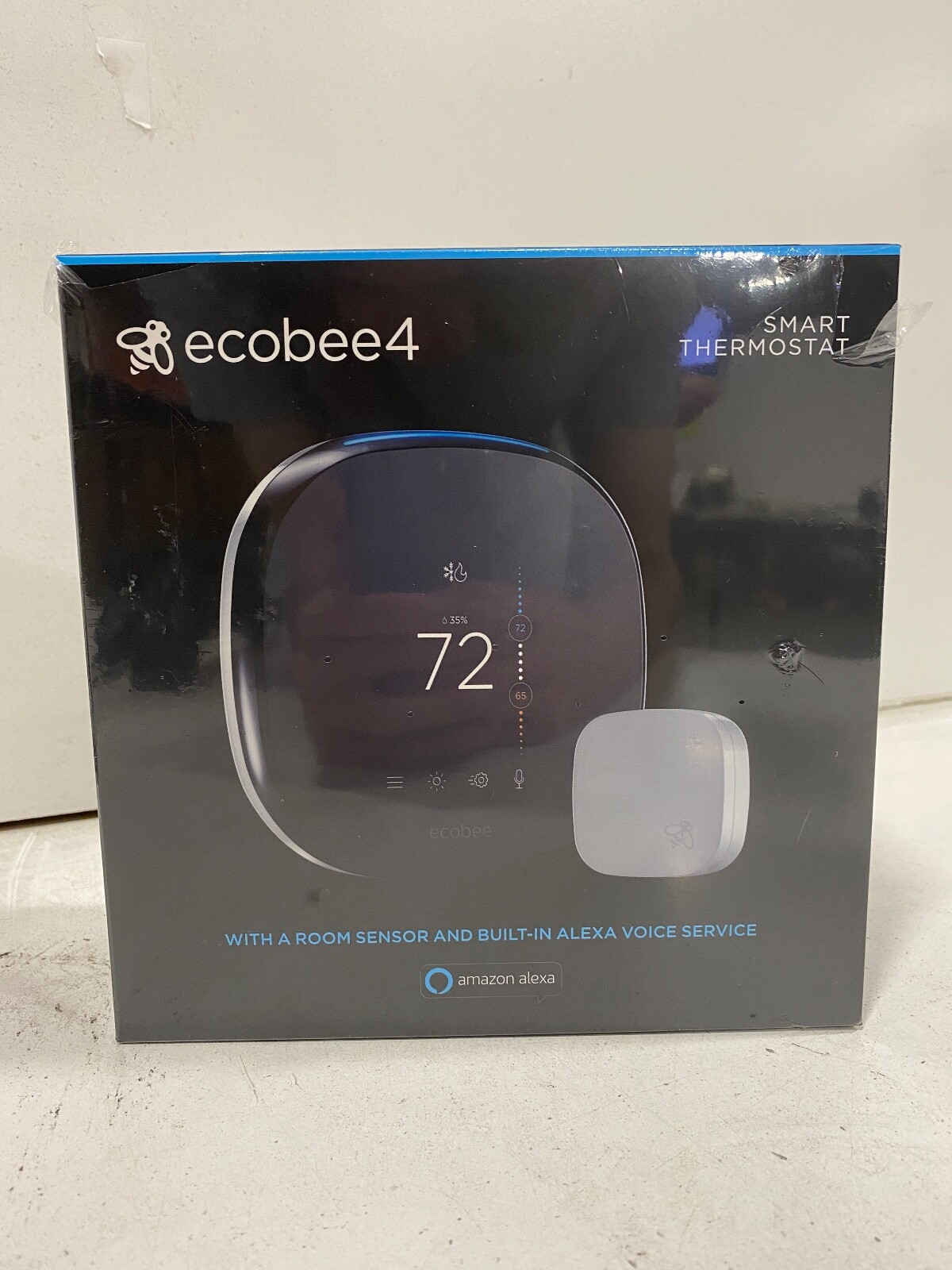 ecobee ecobee4 Smart Programmable Thermostat - Black (EB-STATE4-01) for ...