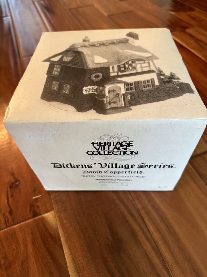Department 56 Dickens Village Betsy Trotwood’s Cottage | eBay