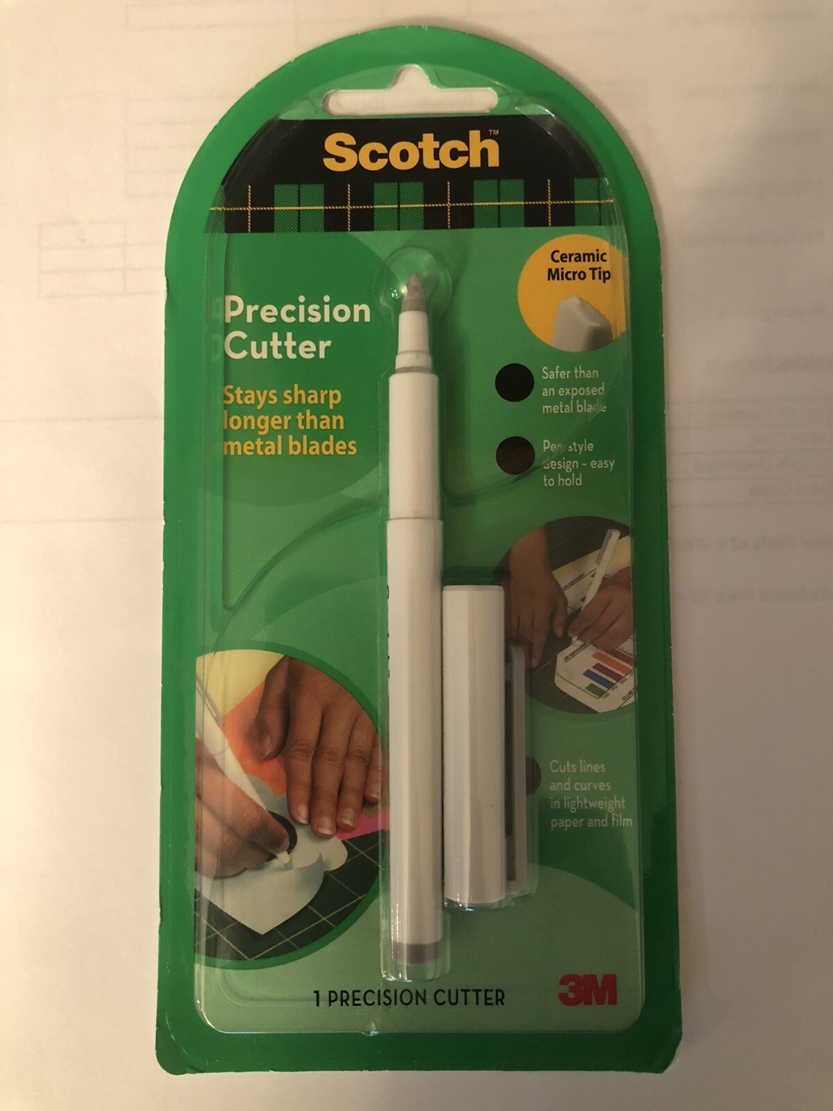 3M Scotch Precision Paper Cutter ceramic micro tip - New | eBay