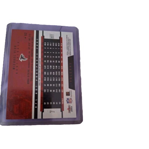 Michael Vick Atlanta Falcons 2003- Virginia Tech Collectible Football ...