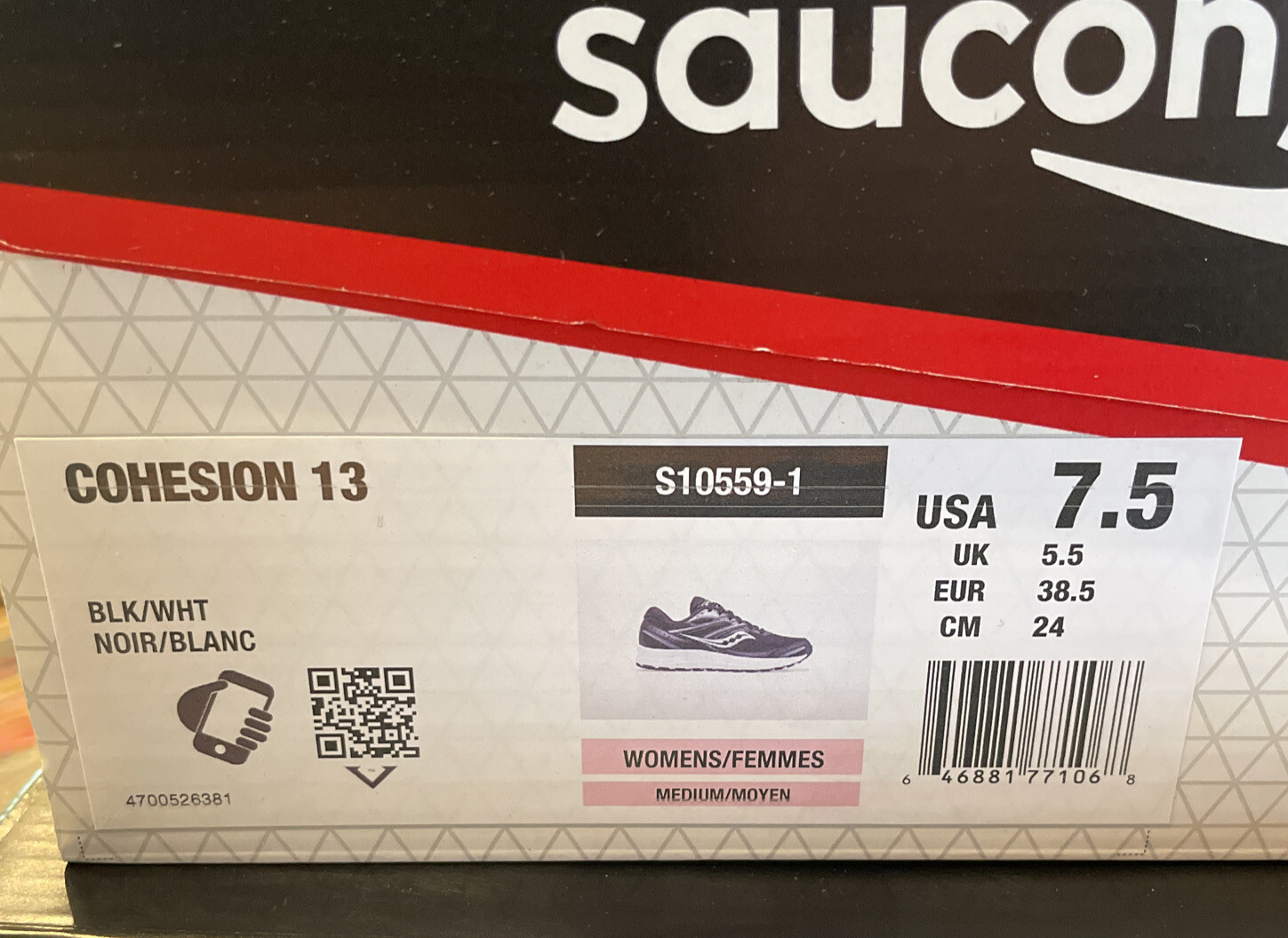 Saucony Run Shoes Versafoam Cohesion 13 Womens 7.5 New In Box Fast ...
