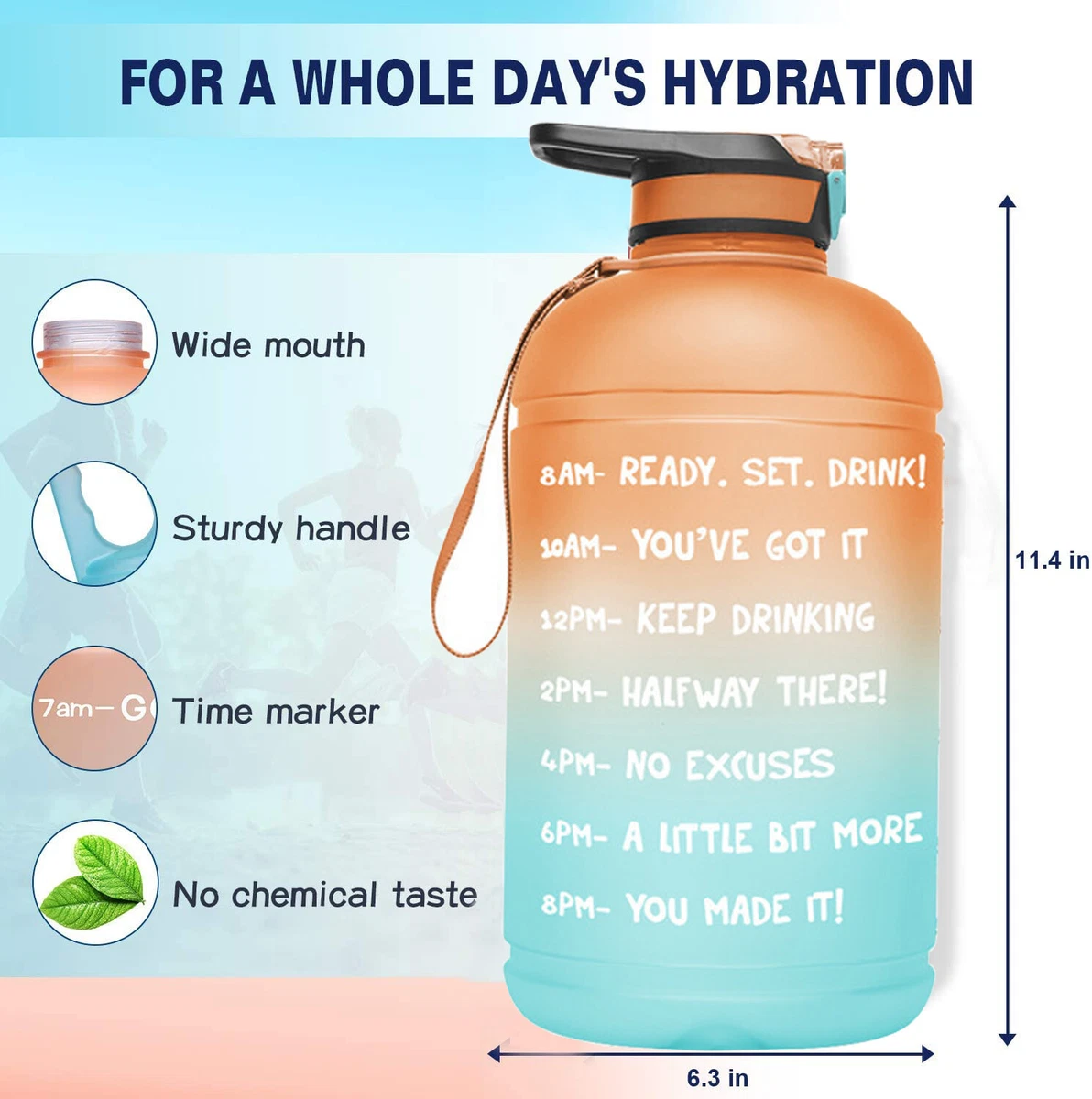 Liter Water Bottle
