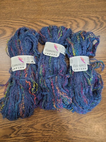 Jaeger Flamenco Yarn 3 Hanks Mohair, Wool Blend 50g/100m Made In Italy, Purple | eBay