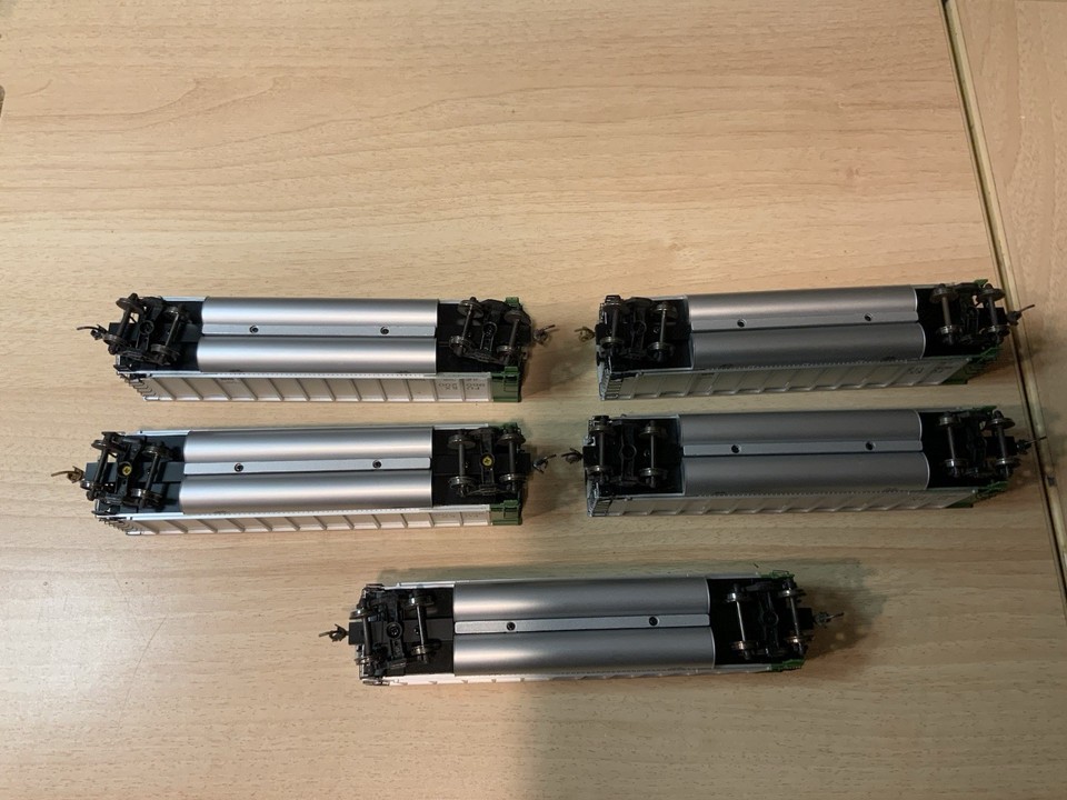 5 Athearn Ho First Union Rail BethGon Coalporter Hopper Cars FURX | eBay