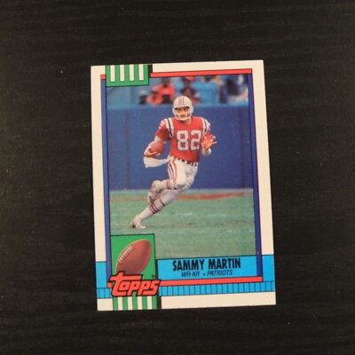 1990 Sammy martin Topps Card New England Patriots #422 | eBay