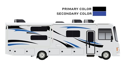 Replacement Class A Motor Home Decals sticker Vinyl Caravan RV Graphic ...