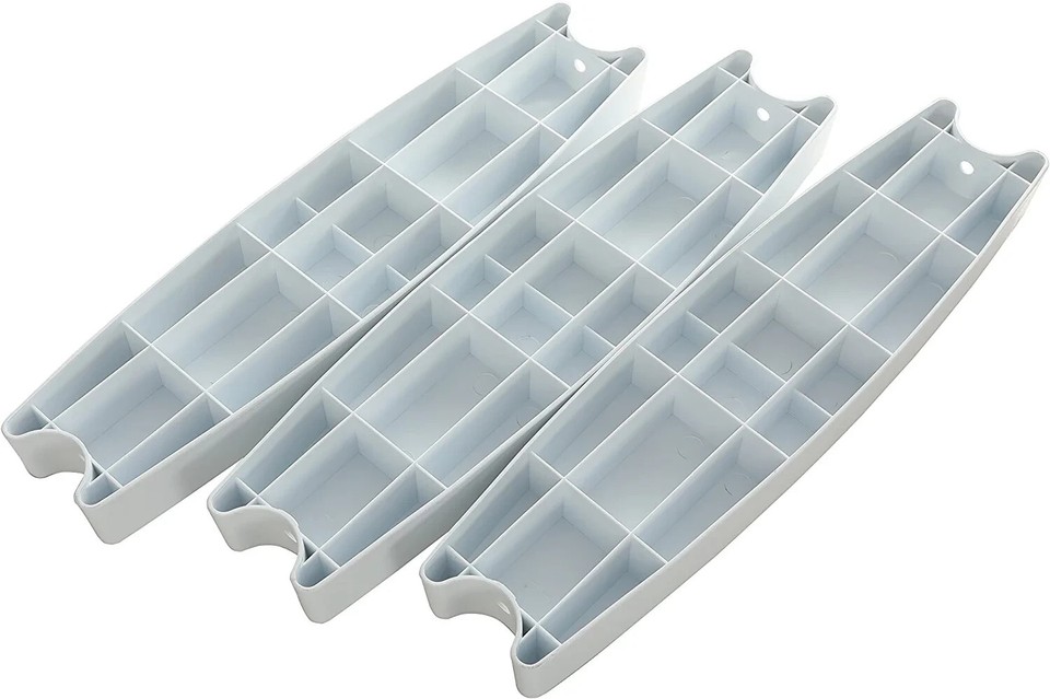 Universal Heavy-Duty Molded Swimming Pool Ladder Rung Step Plastic(3-Pk ...