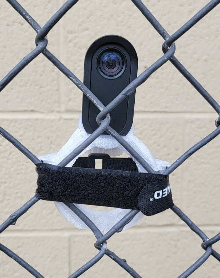 Mevo Start Live Stream Camera Chain Link Fence Mount Kit 4 Softball ...