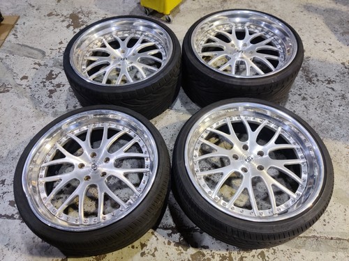 21 5x120 Strasse 3pc wheel's centers/faces,Hre,CCW,BBS,work,Volk,SSR ...