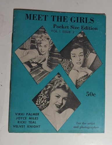 MEET THE GIRLS MAGAZINE #2 VIKKI PALMER JOYCE MILES RICKI TEAL VELVET ...