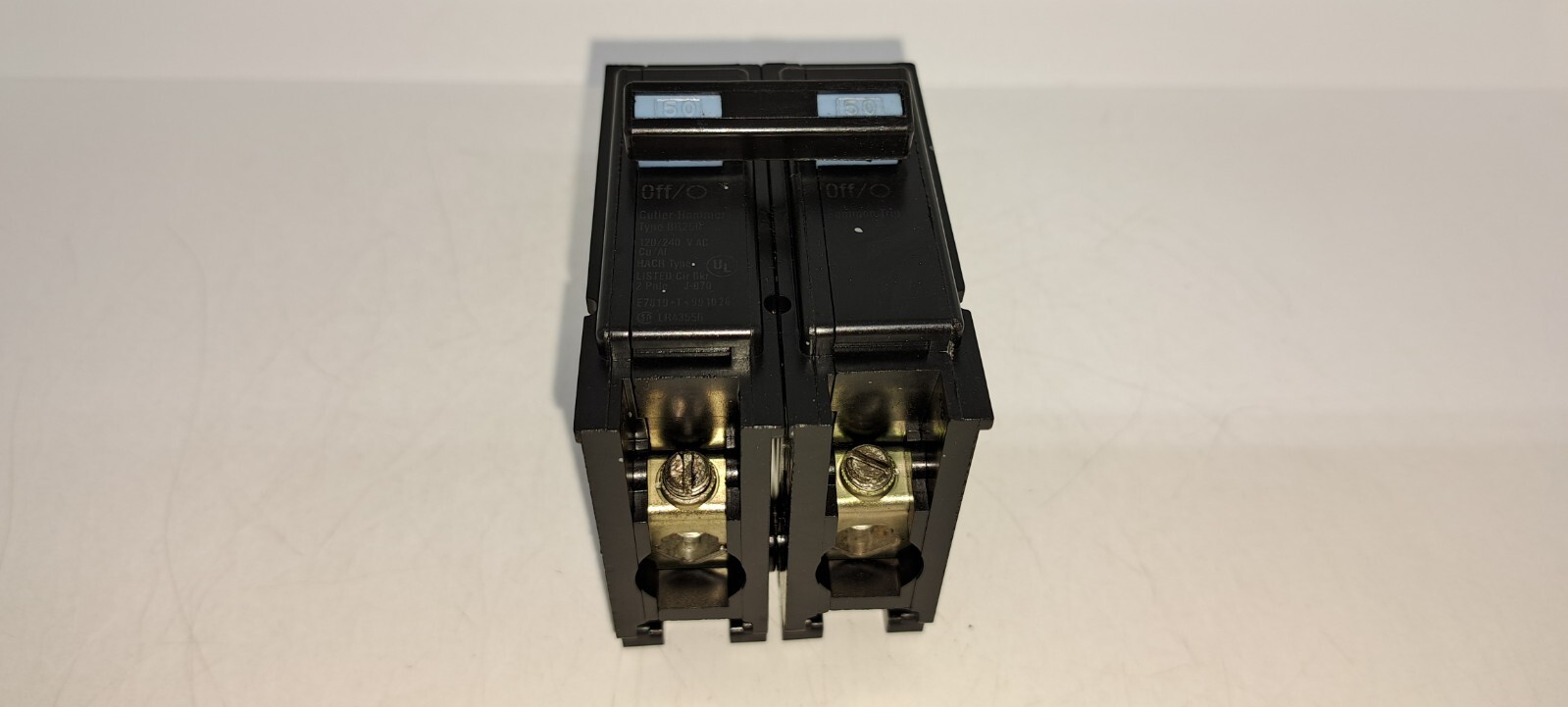 Cutler-Hammer Bryant Westinghouse BR250 2 Pole 50 Amp 120/240V Circuit ...