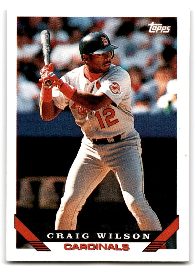 1993 Topps Craig Wilson St. Louis Cardinals #366 | eBay