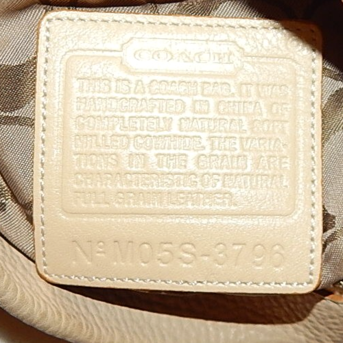 Coach Handbag Purse 3796 Legacy Slim Duffle Camel Tan AWL Leather Bag 2 ...