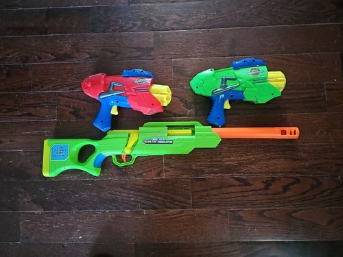 Buzz Bee Air Warriors UltraTek Predator Dart Gun & 2 Pistols | eBay