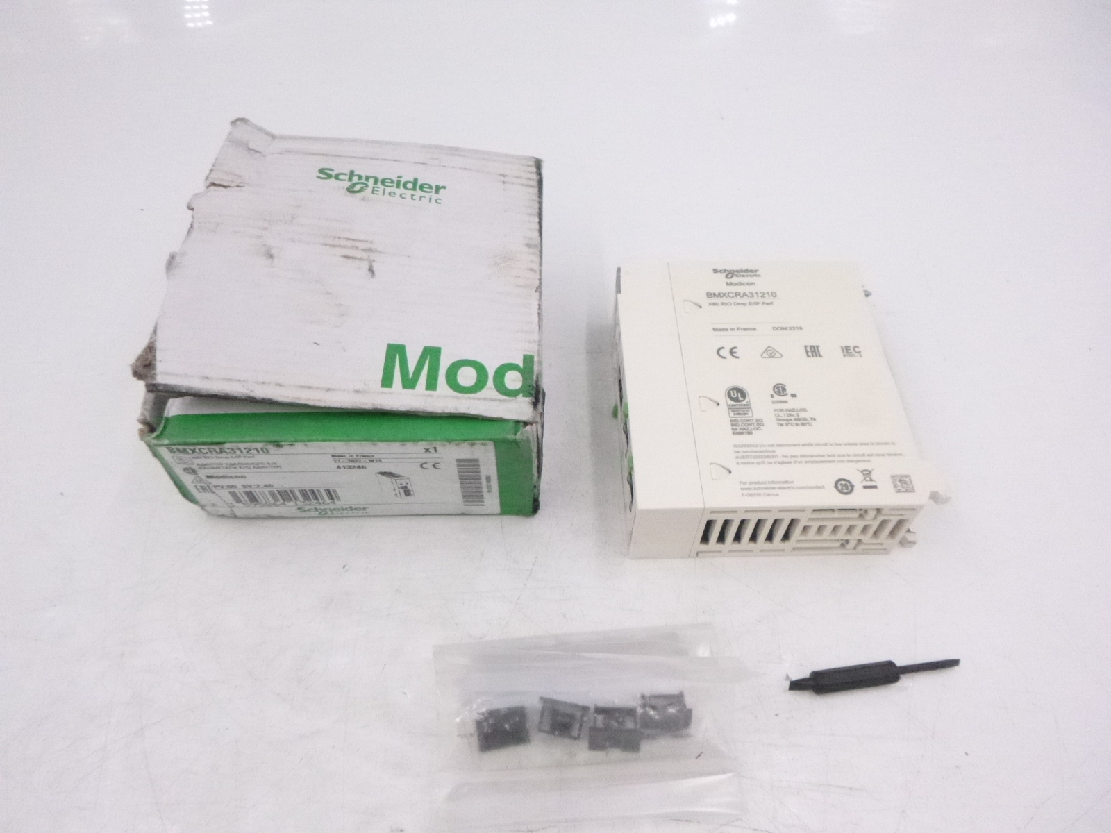 Schneider Electric BMXCRA31210 Modicon X80 Ethernet RIO Drop Adapter 3 ...