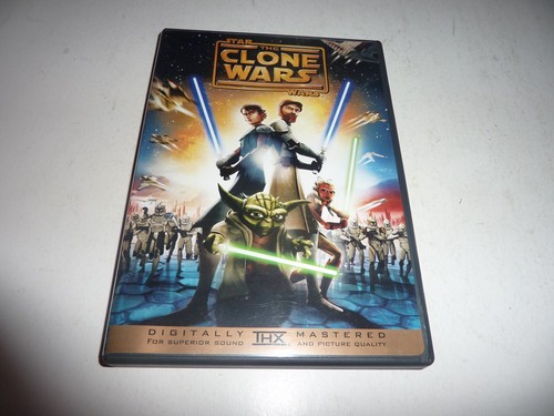 Star Wars: The Clone Wars (DVD, 2008) VG+/EX Disc Widescreen | eBay