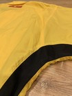 First Down Yellow Windbreaker Jacket Mens XL Raincoat | eBay