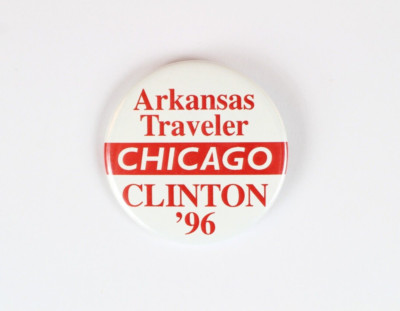 1996 Bill Clinton Arkansas Traveler Chicago Presidential Campaign ...