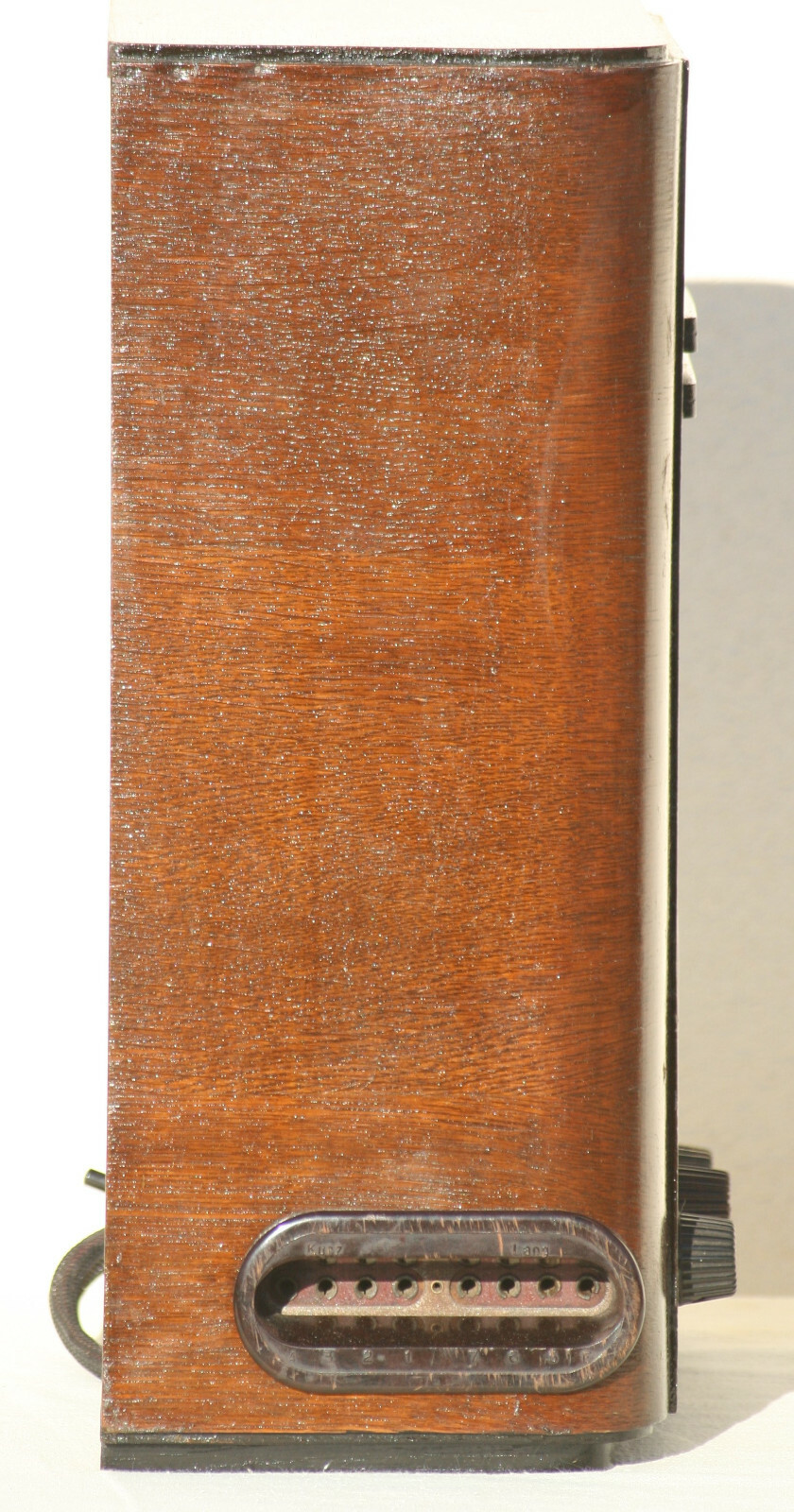 VE 301 WOODEN RADIO VOLKSEMPFÄNGER B2 WW2 GERMAN RECEIVER WW2 ve301 ...