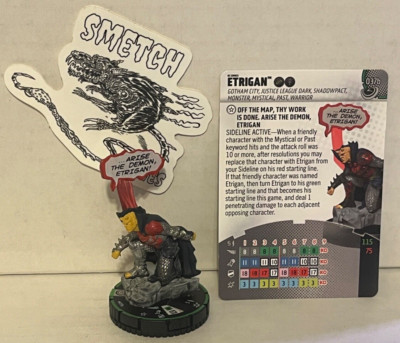 MOT 037b Etrigan - Rare PRIME Figure - DC Heroclix - Masters of Time | eBay