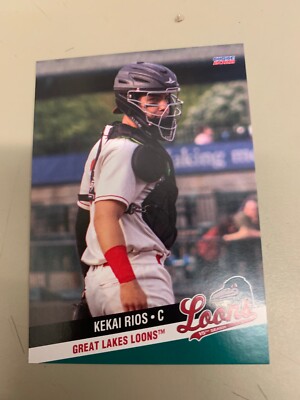 Kekai Rios Card 2022 Great Lakes Loons Team Card | eBay