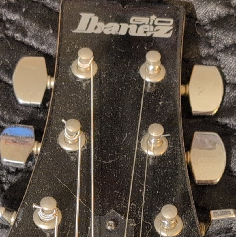 Ibanez GIO Series Electric Guitar Black Solid Body 6 String Model GIO ...